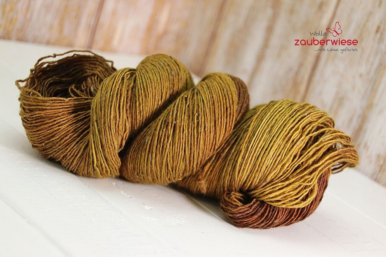 Curryvariationen Merino neps 360m mulesingfrei | Zauberwiese